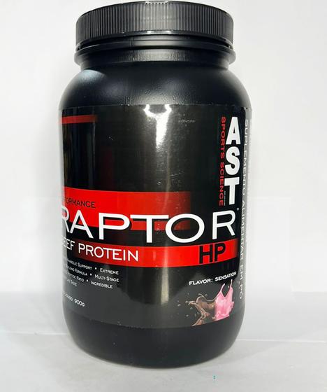 Raptor HP 900g Proteina Isolada e Hidrolizada da Carne - AST Sports ...