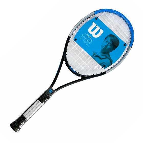 Raquete de Tênis Wilson Ultra Power 100 2 Preta Cinza e Azul - Raquete ...