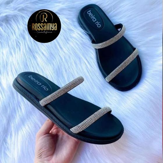 Rasteira Beira Rio tira brilho - Rasteirinha Feminina - Magazine Luiza