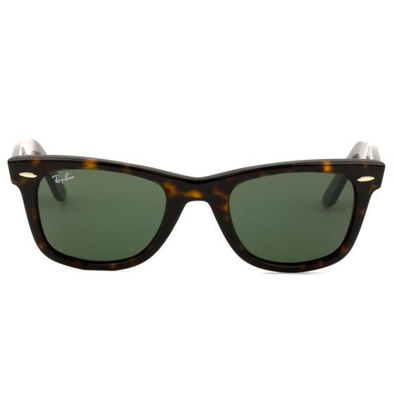 Ray Ban Wayfarer RB2140 Turtle/G15 902 50mm - Óculos de Sol - Óculos de ...