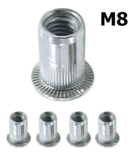Rebite De Rosca Interna M8 Com 100 Peças - Rei do Sextavado - Rebite de ...