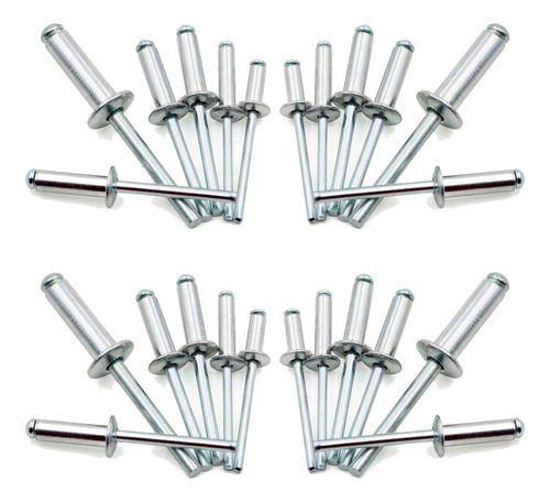 Rebite Pop Repuxo Alumínio 3,2 x 8mm 100 Unidades - Rebite de Repuxo ...