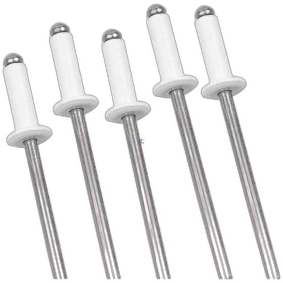 Rebite Rebitop Aluminio Branco Repuxo R310 Mil - Rebite de Repuxo ...