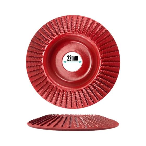 Rebolo de Ângulo Plano Chanfrado 100mm - Disco Abrasivo 16/22mm para ...