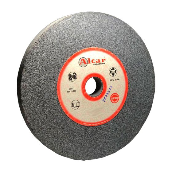 Rebolo Esmeril 12 Polegadas X 2 X 1.1/2 Para Uso Geral - Alcar - Rebolo - Magazine Luiza