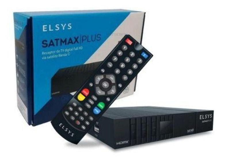 Receptor de tv digital Full HD via satélite banda c - Elsys - Receptor - Magazine Luiza