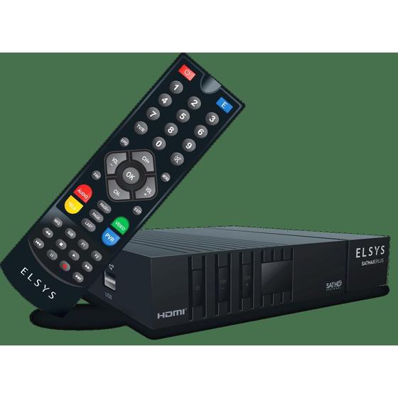 Receptor Digital Novo Modelo Satmax 5 Elsys Banda C E Ku - Receptor ...