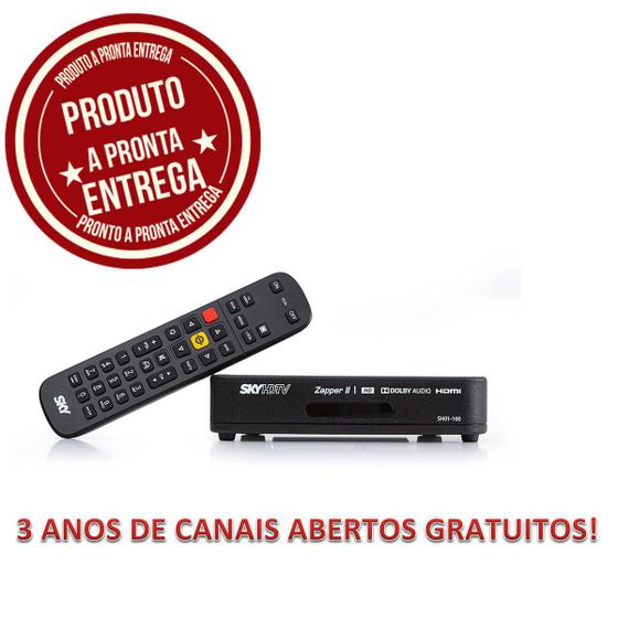 Receptor sky pre pago conforto - Receptor - Magazine Luiza