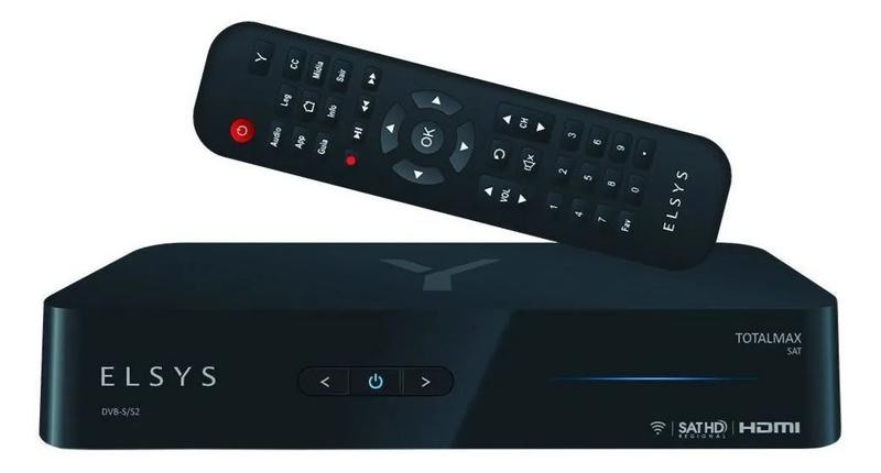 Receptor Tv Via Satélite Totalmax Elsys ETRS47 - Receptor - Magazine Luiza
