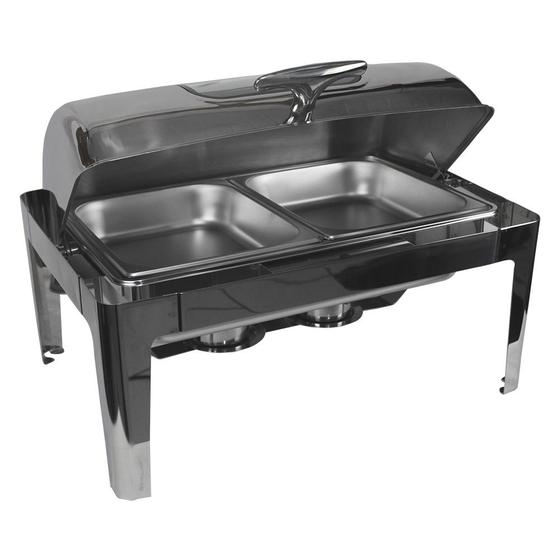 Rechaud Buffet 2 Cubas De Mesa A Álcool Para Restaurantes - EVANDROSHOP ...