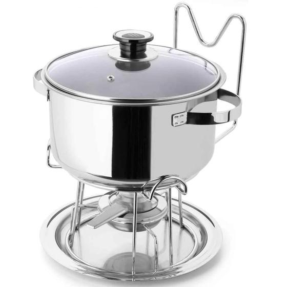 Rechaud Panela Inox 5L - Metalúrgica Forma - Rechaud - Magazine Luiza