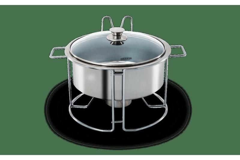 Rechaud Redondo Inox Savoy 7l Savoy Brinox - 1109/207 - Rechaud ...