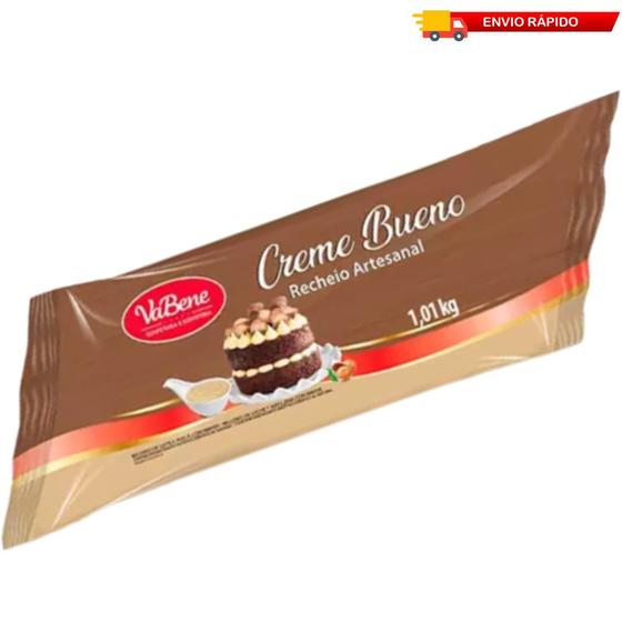 Recheio Artesanal Creme Bueno 1,01Kg - Vabene - Recheio para Doces ...