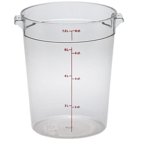 Recipiente de armazenamento de alimentos Cambro Camwear 8L em ...