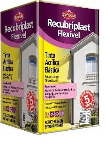 Recubriplast flexível tinta acrílica elástica - Sinteplast - Tinta para ...