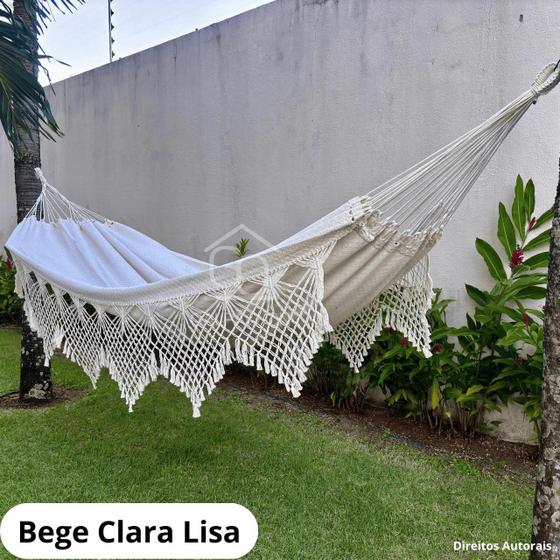 Rede Descanso Rede Dormir Casal king Luxo Reforçada Rede de Dormir ...