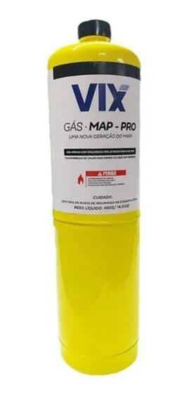 Refil Cilindro Gás Mapp Pro 400g P/ Maçarico Portatil - DUGOLD/VIX ...