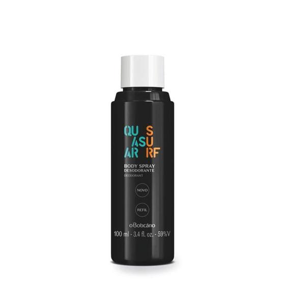 Refil Desodorante Body Spray Quasar Surf 100 ml - O BOTICÁRIO ...