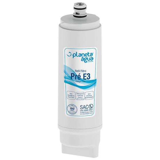 Refil Filtro E3 Planeta Água para Purificador IBBL - PLANETA AGUA ...