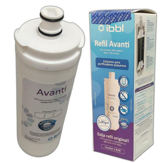 Refil Filtro Ibbl Avanti Mio Vivax Purificador Àgua Bebedouro Vela ...