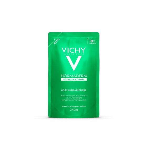 Refil Gel de Limpeza Profunda Vichy Normaderm 240g - Sabonete Corporal ...
