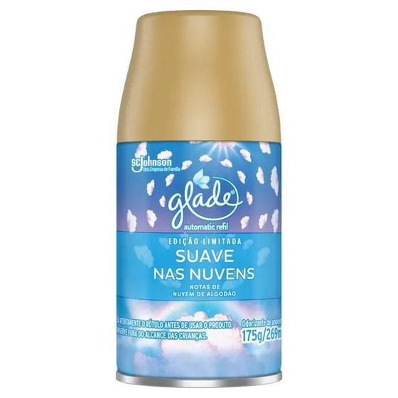 Refil Glade Aromátizador Automático Suave Nas Núvens 269ml - Refil para ...