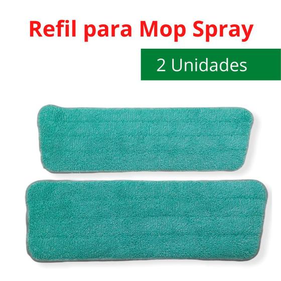 Refil para Mop Spray com Reservatório - 2 Peças - Mandatory - Refil Mop ...