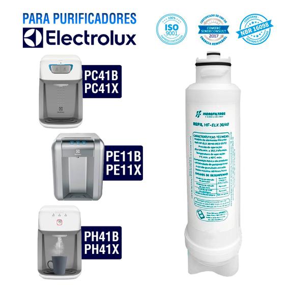 Refil Pe11b Pe11x Filtro Electrolux Linha Pe Pe11 Pappca40 ...