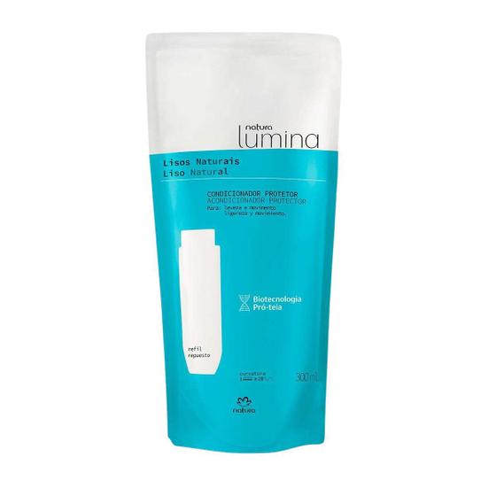 Refil Sachê Condicionador para Cabelos Lisos Lumina Natura ...
