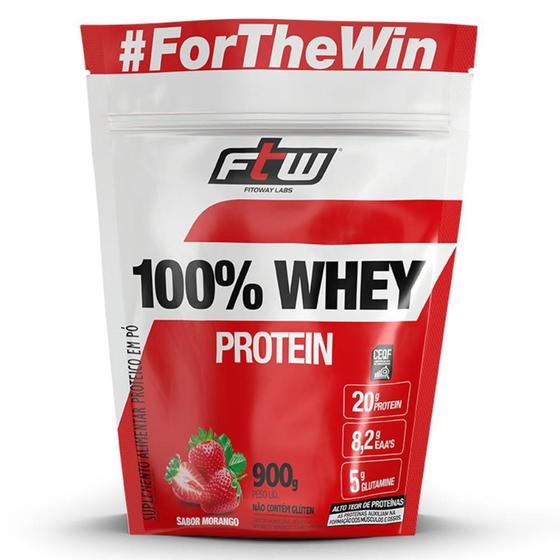 Refil Whey FTW 100% - 900 G - FTW Suplementos - Whey Protein - Magazine Luiza
