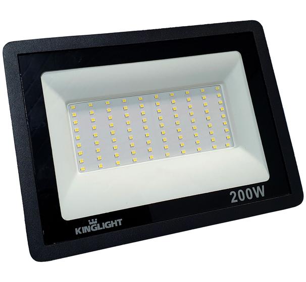 Refletor 200W Led Branco Frio 6500K IP66 16000lm Kinglight - Refletor - Magazine Luiza