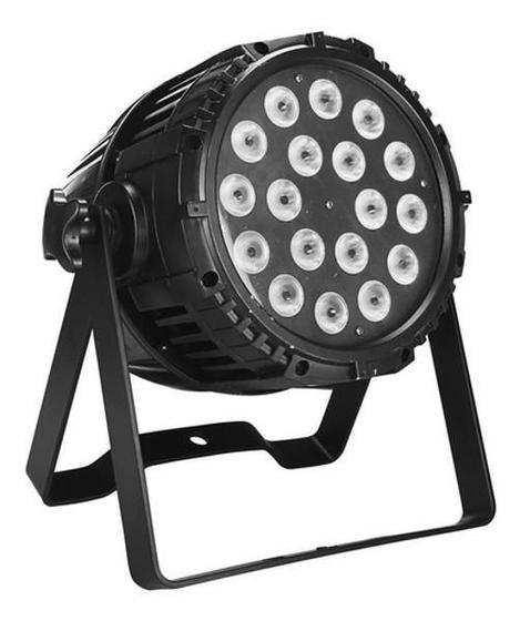 Refletor Canhao Par 64 Rgbw 18 Leds 10W Prova D'Agua Dmx - Skypix - Refletor - Magazine Luiza
