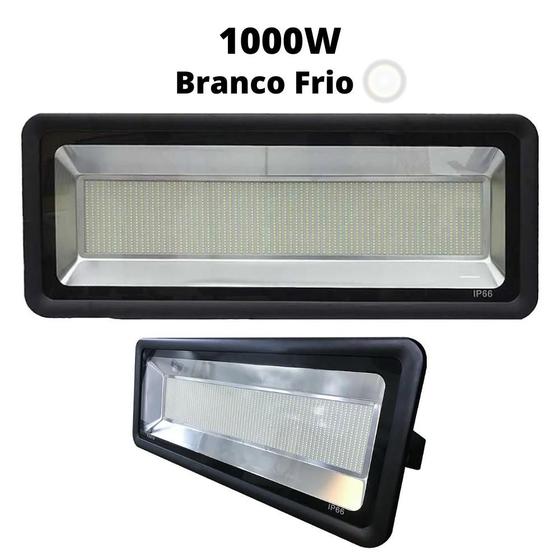 Refletor Holofote LED SMD 600w 1000w 1500w 2000w IP66 Branco Frio 6500K ...