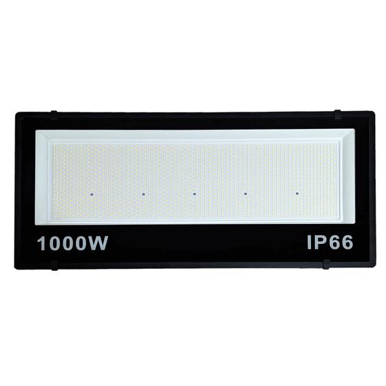 Refletor led 1000w Branco Frio 6500k MGC Campo de futebol Quadra ...