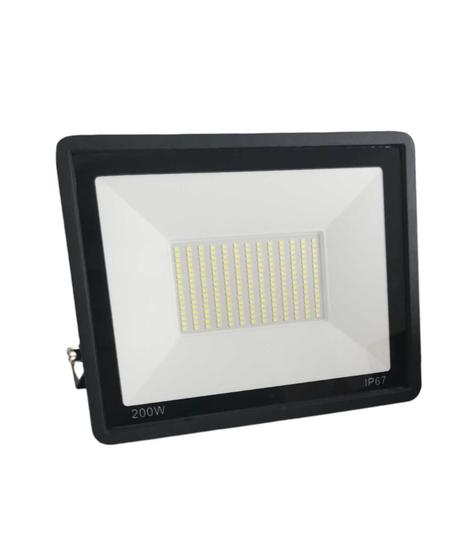 Refletor Led 200w Holofote Prova Dágua Ip66 Branco Frio bivolt 6000k - mx - No Magalu - Magazine ...
