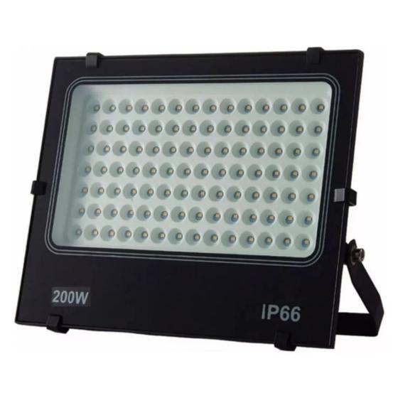 Refletor Led 200w Super Led Ip66 Holofote Branco Frio - Lt Leds - Refletor - Magazine Luiza