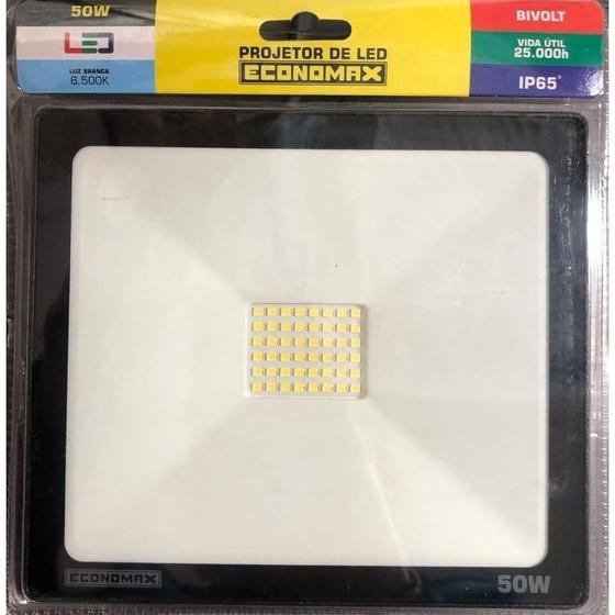 Refletor LED 50W ECONOMAX - Refletor - Magazine Luiza