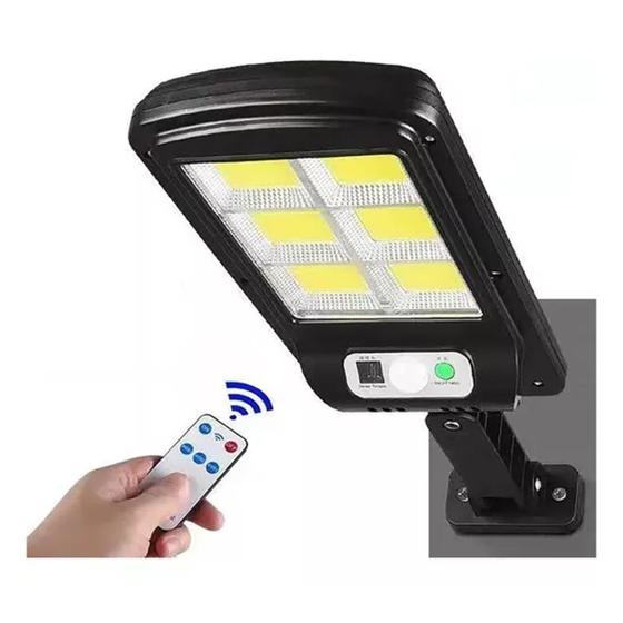 Refletor Led Energia Solar Sensor Presença Super Potente luz Grande 6 ...