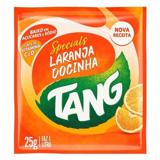 Refresco em Pó Tang Laranja Docinha 25g Embalagem c/ 15 Unidades - Suco ...