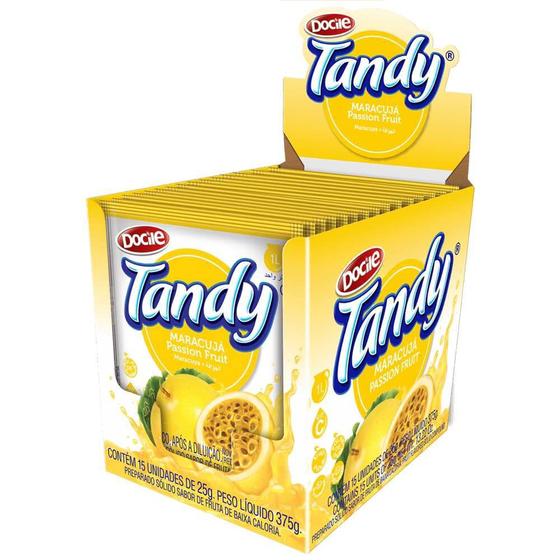 Refresco Po Tandy Maracuja 375g 15un - Suco - Magazine Luiza