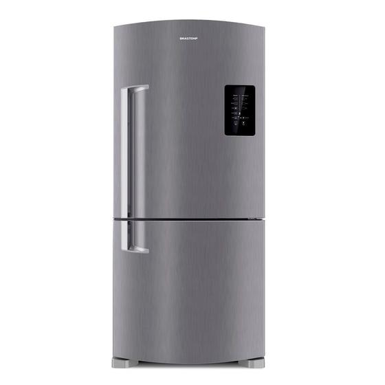 Refrigerador Brastemp Frost Free Inverse 588 Litros Inox BRE85AK 127 Volts - Geladeira ...