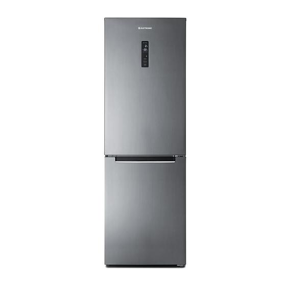 Refrigerador elettromec bottom freezer em aço inox 360l 220v rf-bf-360 ...