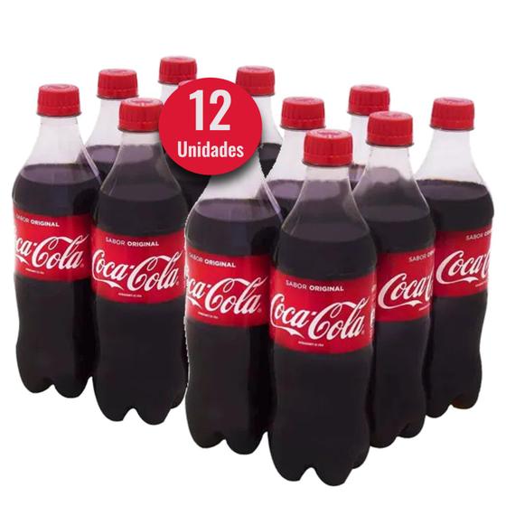 Refrigerante COCA COLA Original 600ml (12 unidades) - Refrigerante ...
