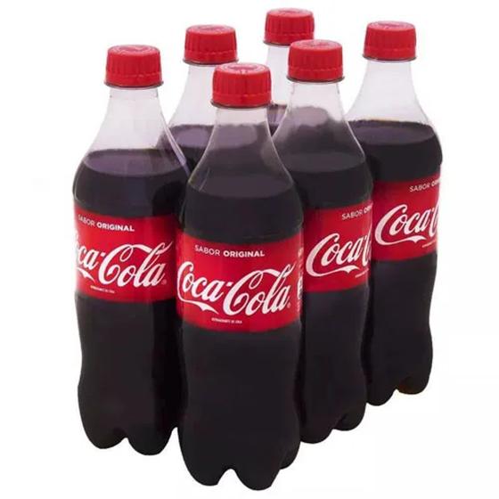 Refrigerante COCA COLA Original 600ml (6 unidades) - Refrigerante - Magazine Luiza