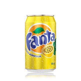 Refrigerante Fanta Maracujá Lata 350ml Novo Sabor - Coca-Cola ...