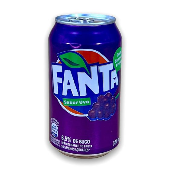 Refrigerante Fanta uva 350ml lata caixa c/6 - Refrigerante - Magazine Luiza