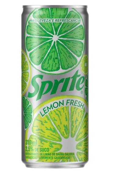 Refrigerante Lemon Fresh Zero Açúcar Sprite Lata 310ml - Refrigerante ...