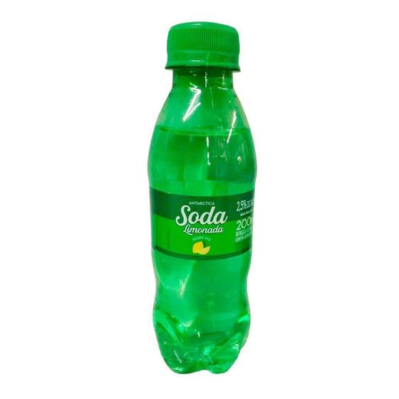 Refrigerante Soda Limonada Antarctica 200ml - AMBEV - Refrigerante ...