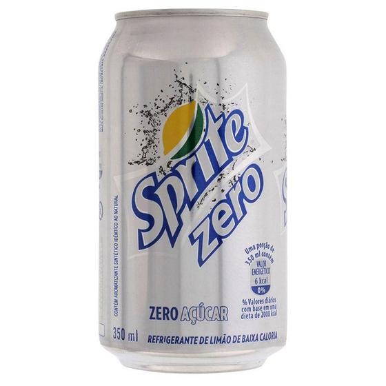 Refrigerante Sprite Zero Lata 350 ml Embalagem com 12 Unidades ...