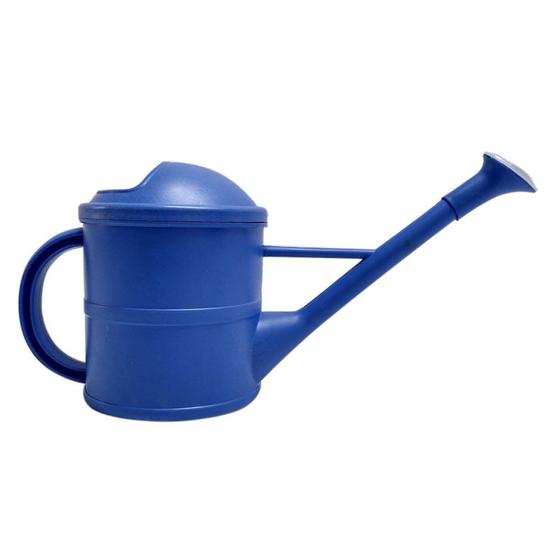 Regador Plástico Vaso Cachepot Jardim Decoração 1,5L Azul Escuro RG15ZC ...
